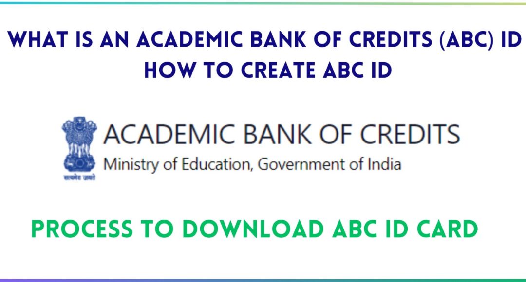 ABC ID - How to Create Academic Bank of Credits Account