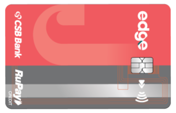 Jupiter Edge RuPay Credit Card - 0 Annual Fee/0 Joining Fee
