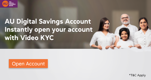AU Small Finance Bank Savings Account - Compare & Features
